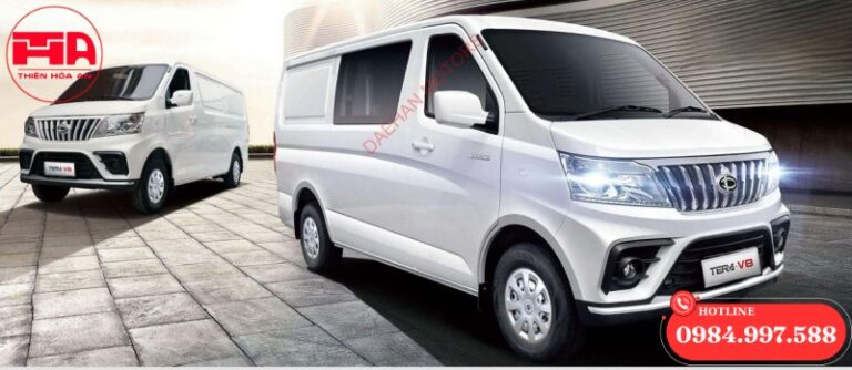 Báo giá và chi phí lăn bánh xe tải vanTera V8 | Đánh giá tổng quan